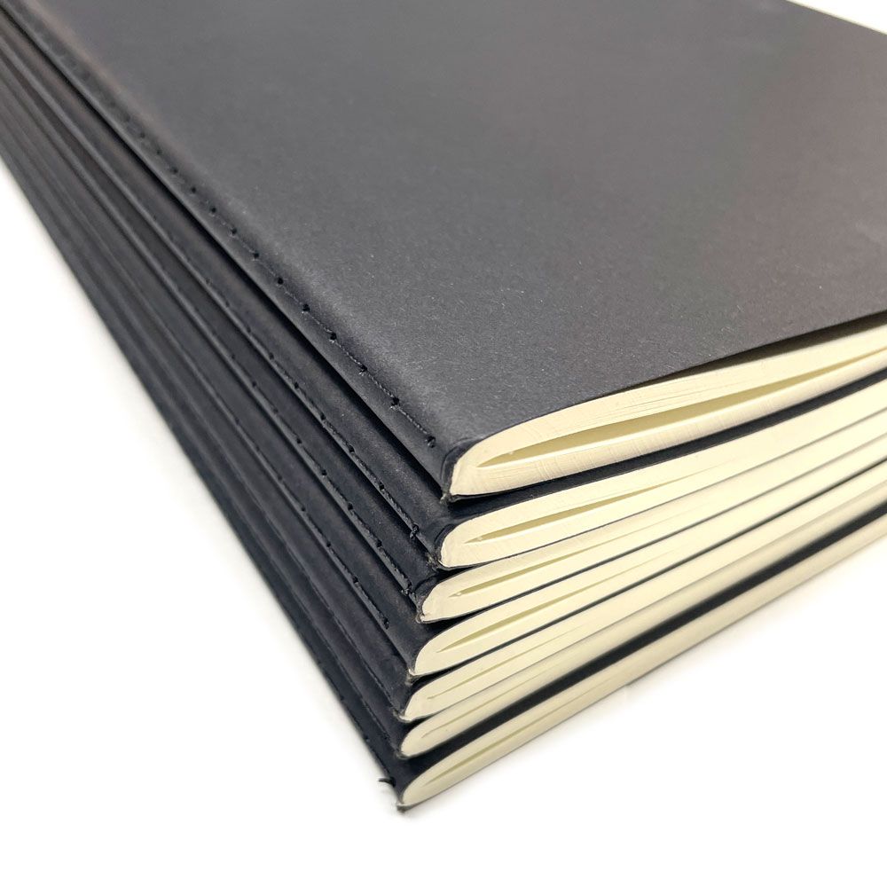 SKETCHLANDIA Cahier Ruled - Extra Large - Black