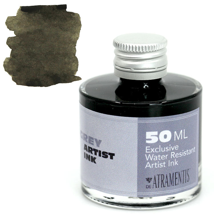 Buy DE ATRAMENTIS Artist Ink 50mL - Grey | SKETCHLANDIA